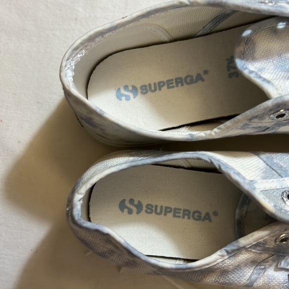 Superga | Shoes | New 275 Fantasia Superga Lace Up Sneakers Women Size ...